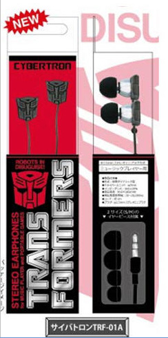TFR-01A Stereo Earphone Cybertron Autobot | Transformers